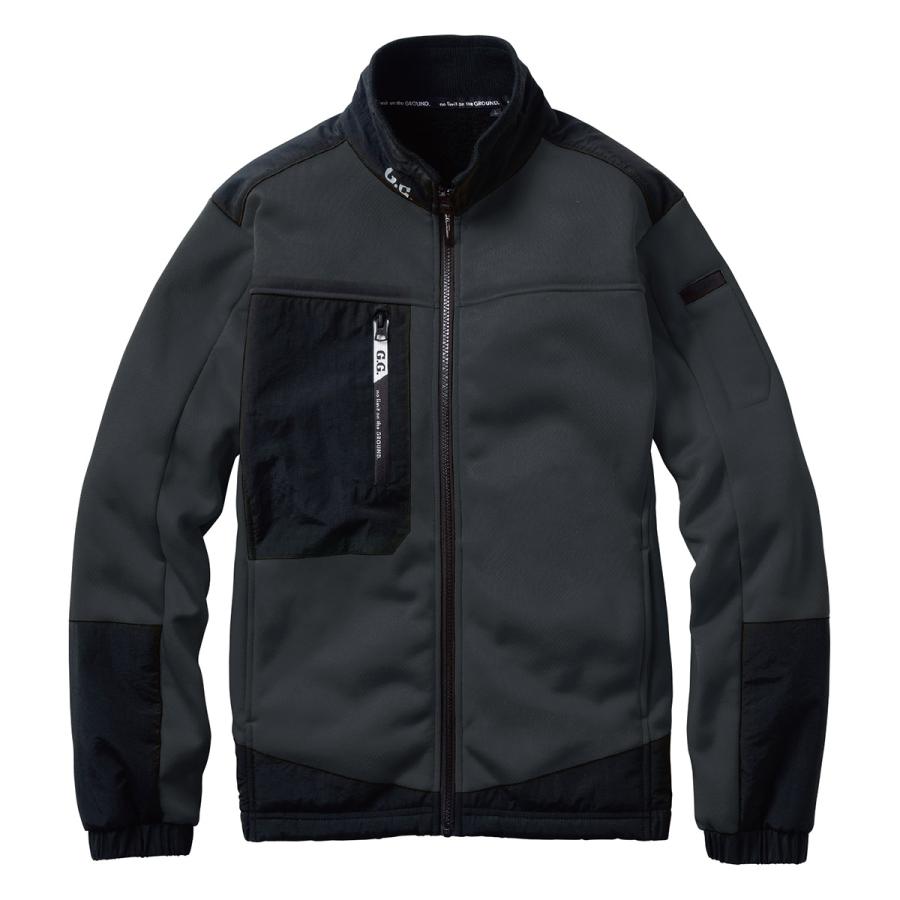 SOWA SOWA8524-00 桑和 防寒ブルゾン（ストレッチ、裏ボア） S〜4L : メガワーク仕事着屋 - 通販 - Yahoo!ショッピング