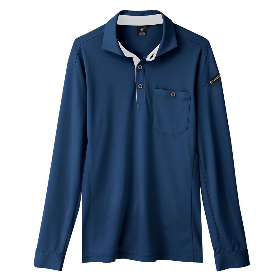 ジーベック XEBEC6095 長袖ポロシャツ SS〜5L : メガワーク仕事着屋 - 通販 - Yahoo!ショッピング