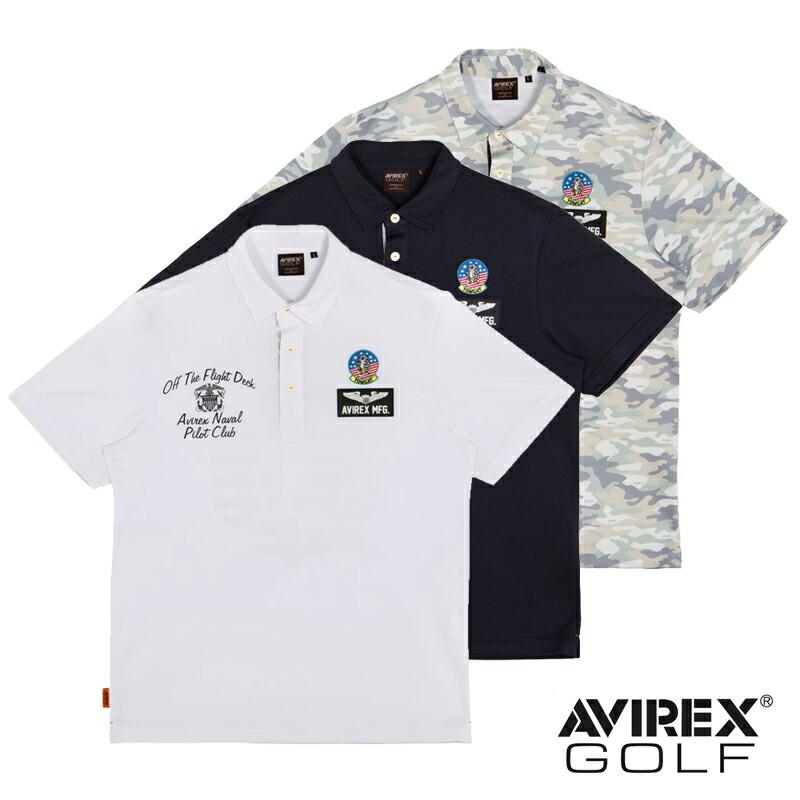 アヴィレックス ポロシャツ AVIREX GOLF エアプレイン AVG3S-AP14 正規品 : avg3s-ap14 : メグリエ 2号店 - 通販 - Yahoo!ショッピング