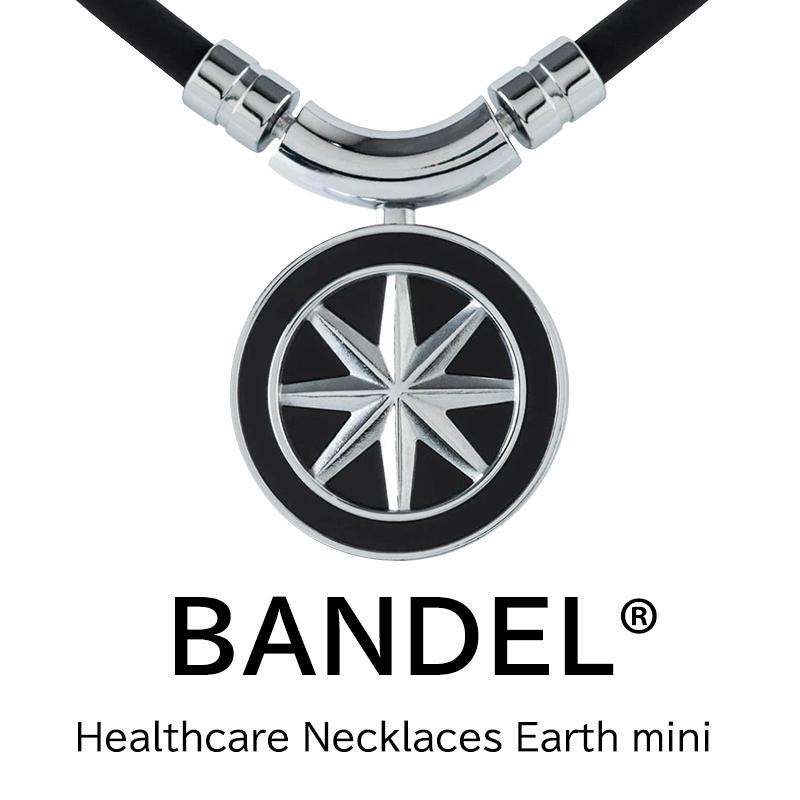 BANDEL（バンデル） BANDEL Earth mini 磁気ネックレス Black×Silver