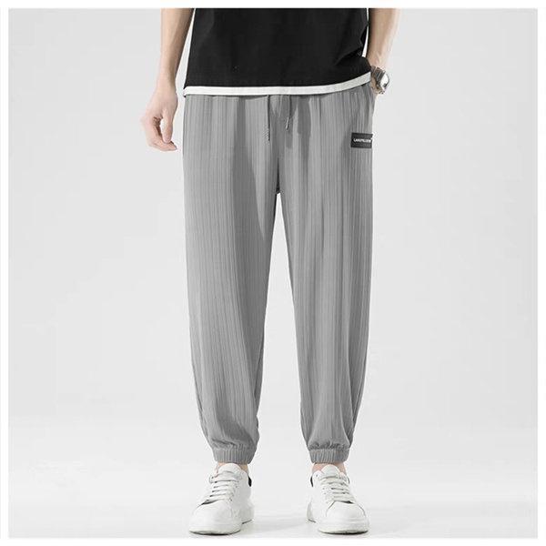 ジョガーパンツ メンズ 接触冷感 涼しい ゆったり ストレッチ ワイドパンツ サルエルパンツ イージーパンツ スウェットパンツ リラックス ...