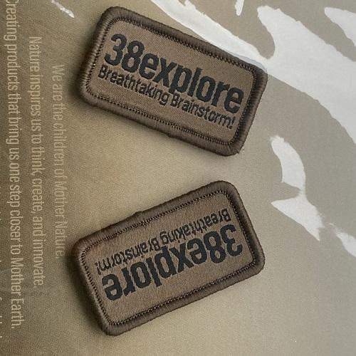 38explore Patch38 SMALL 2枚セット コヨーテブラウン / グレー カーキ : MEGURU Yahoo!店 - 通販 - Yahoo!ショッピング