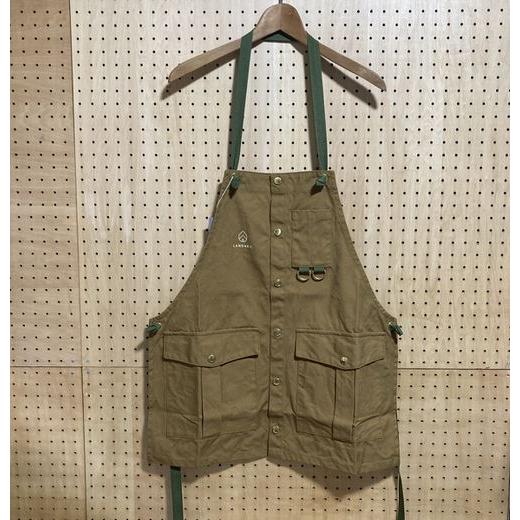 LAND & B.C. Hunt apron ランドアンドビーシー 普段着としてもガーデニングやDIY、キャンプなど万能に活躍 エプロン ...