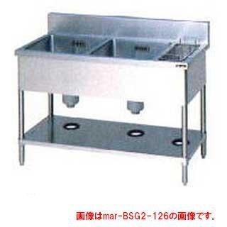 マルゼン 二槽ゴミ入付シンク BG有 BSG2-156L 左型【二層 厨房 シンク ステンレス 流し台 業務用 ステンレスシンク 業務用】 : 厨房卸問屋名調 - 通販 - Yahoo!ショッピング
