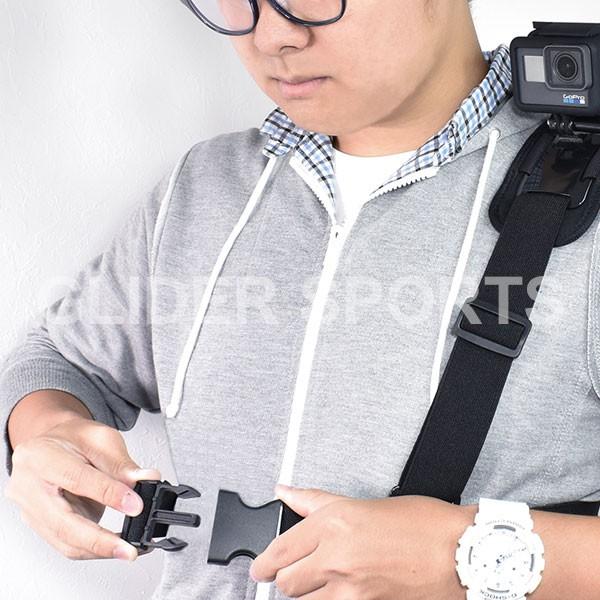 GoPro 用 アクセサリー ショルダーマウント 肩に 装着 アクションカメラ DJI Osmo Pocket3 Action 5pro ...