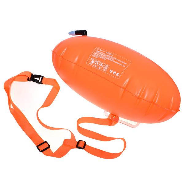 MARJAQE 緊急用 フロートブイ 水泳ブイ スイムブイ 浮き 浮き輪 水泳 SUP フロート エアバッグ ビーチ ブイ ボート マリン ...