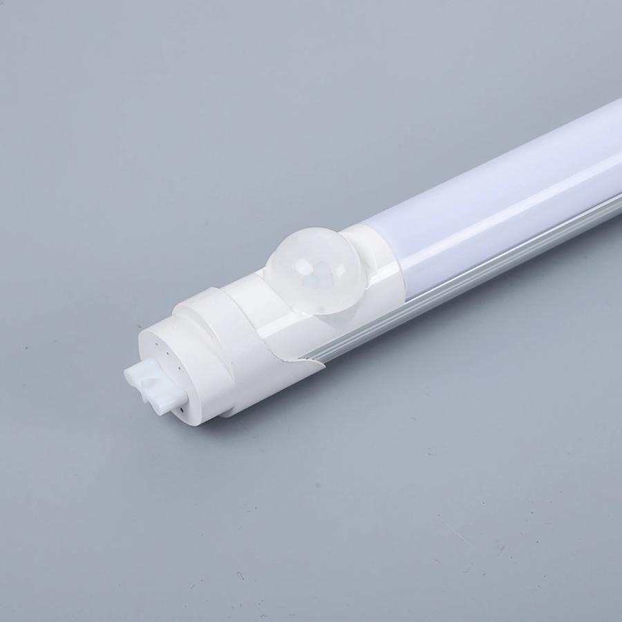 LED蛍光灯 20w形 人感センサー付き led直管蛍光灯T8 58cm G13口金 蛍光灯LED 20W形相当 FL20S 直管LEDランプ グロー式 人を感知自動ON/OFF : メイコウ ...