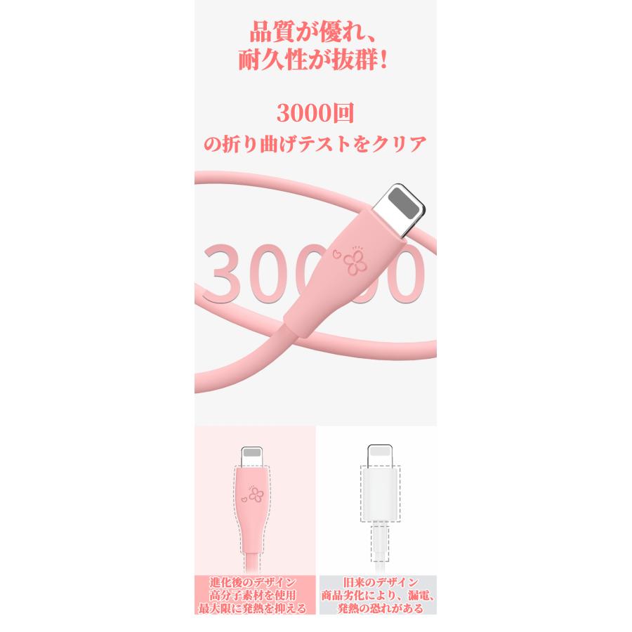 iPhone/android 2種類選べる 充電ケーブル 充電器 充電コード 急速充電 断線防止 強化素材 データ伝送 iPad用USBケーブル : hanakaiショップ - 通販 ...