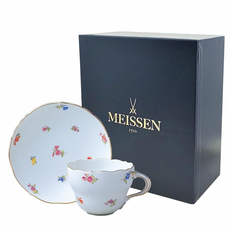 マイセン ティーカップ＆ソーサー 容量約220ml 「散らし小花」 プレゼント 普段使い おしゃれ マイセン公式/日本総代理店 : マイセン ...