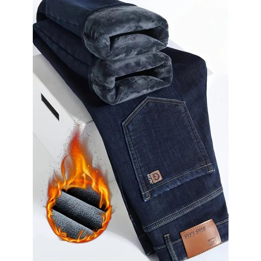 メンズ フリース裏起毛ジーンズ【ブルー サイズ40】 : mtec-tm1664 : メイツウEC - 通販 - Yahoo!ショッピング