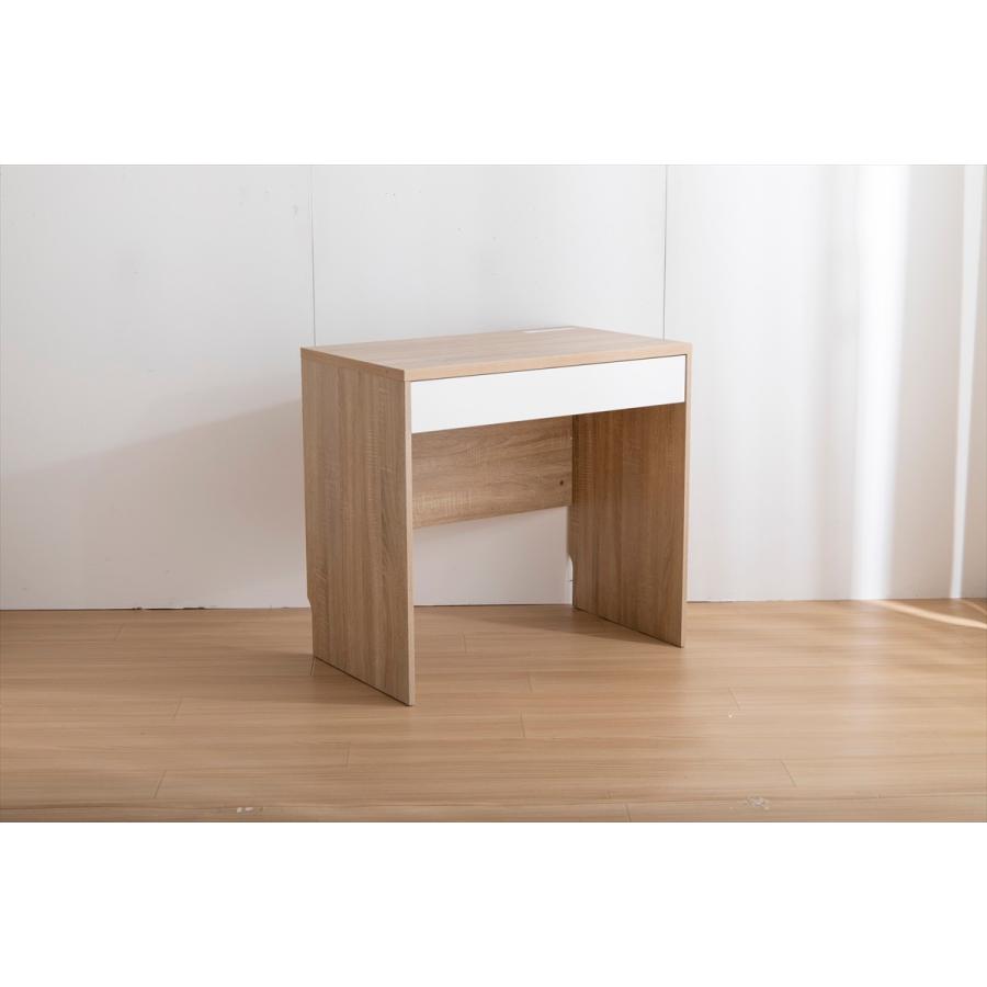 【幅80cm】Lino コンセント・引き出し付きデスク : メイツウEC - 通販 - Yahoo!ショッピング