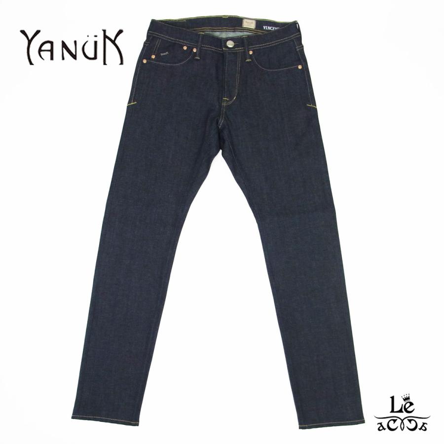 YANUK ヤヌーク デニム メンズ ジーンズ スリムテーパード VINCENT 2 PREMIUM2 57233000 ヴィンセント プレミアム リジッド インディゴ 正規品 ...