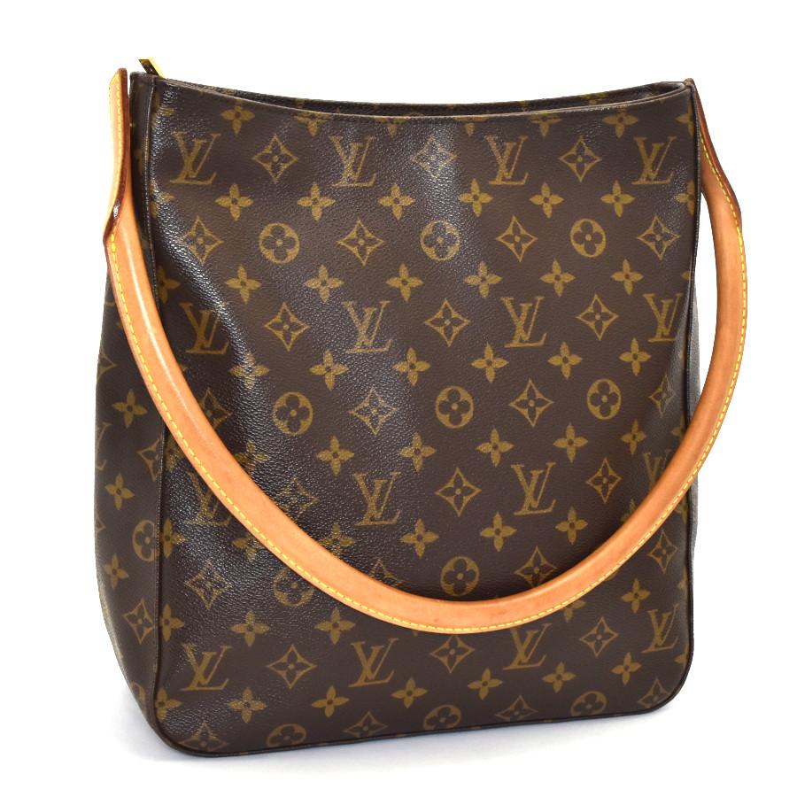 LOUIS VUITTON ルイヴィトン ショルダーバッグ ルーピングGM M51145 モノグラム キャンバス×レザー レディース ブラウン : メルキャスト - 通販 - Yahoo!ショッピング