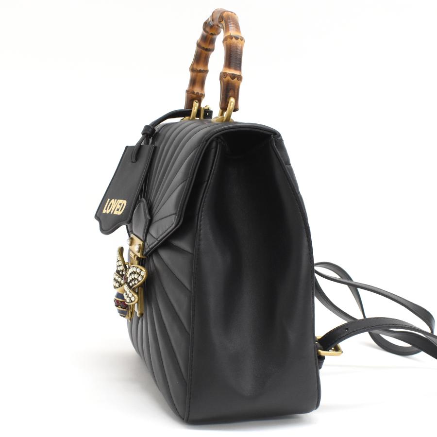GUCCI グッチ クイーンマーガレット バンブー バックパック GUCCI グッチ クイーンマーガレット バンブー バックパック