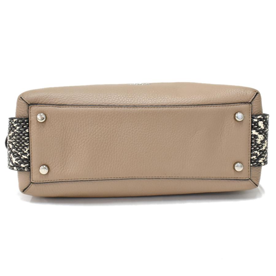 COACH コーチ ブルックリン キャリーオール 2way ハンドバッグ 58437 ペブルレザー スネークスキン ベージュ : メルキャスト ...