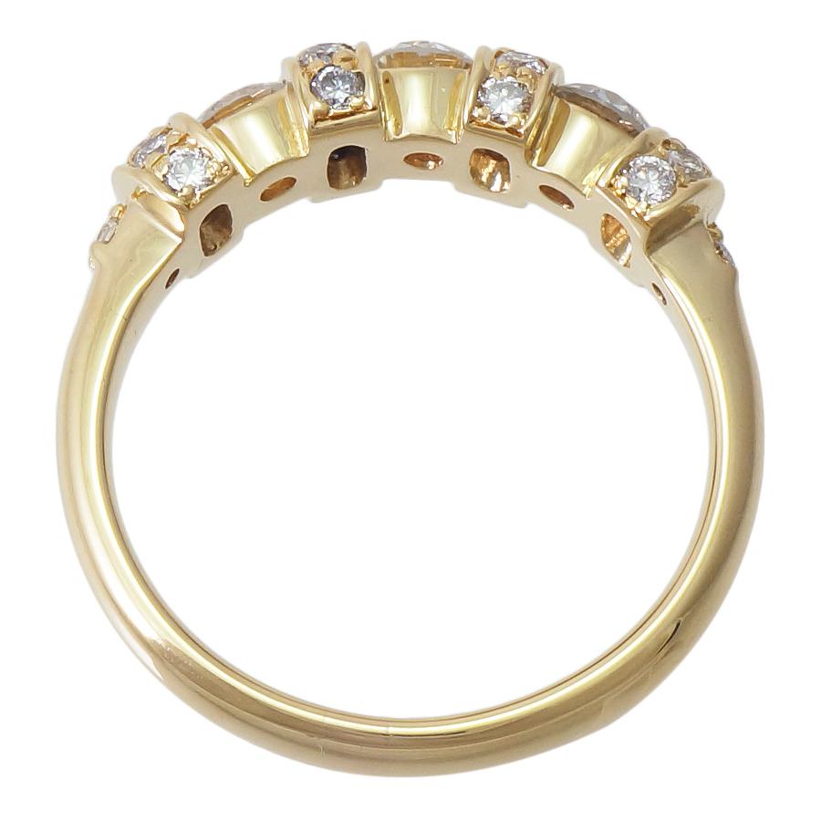 リング K18イエローゴールド ダイヤモンド 0.80ct 13号 ジュエリー : メルキャスト - 通販 - Yahoo!ショッピング