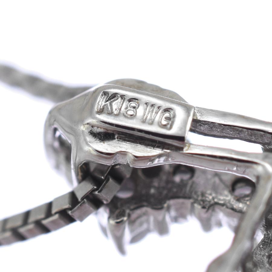 新品同様 クロス ペンダント ネックレス K18ホワイトゴールド ダイヤモンド 0.30ct ジュエリー アクセサリー : メルキャスト - 通販 - Yahoo!ショッピング