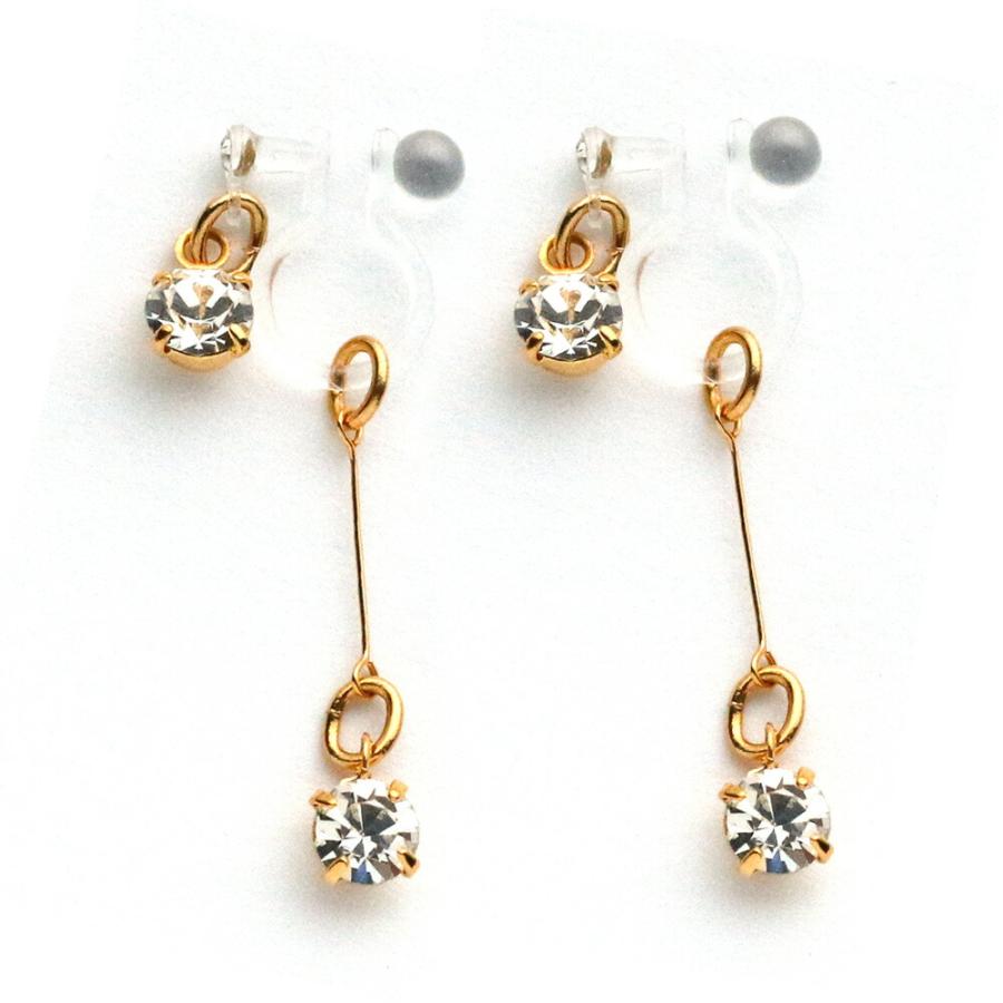 イヤリング ノンホール ピアス 日本製 30代 40代 50代 レディース K18GP 樹脂 パール ハート ハンギング アクセサリー :nt-j35:日本製 MELODY ACCESSORY ...