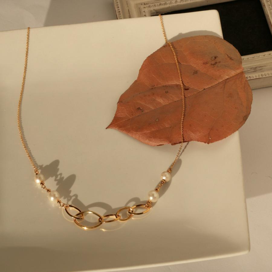 ロングネックレス 日本製 パール レディース k18gp ゴールド 30代 40代 50代 金属アレルギー対応 ペンダント 大ぶり : op-n75 : 日本製 MELODY ...