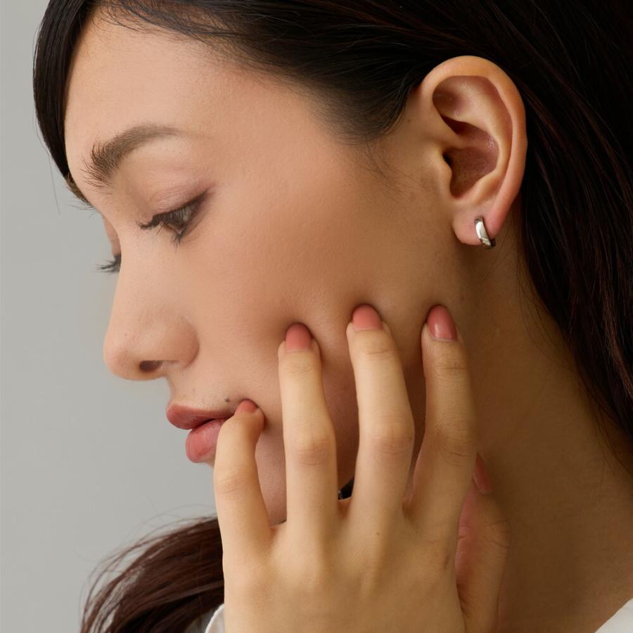 ステンレス イヤリング K18GP クリップ シンプル フープ ゴールド ブラック メンズ イヤカフ プレゼント ワンポイント クリスマス : st-e1 : 日本製 MELODY ...