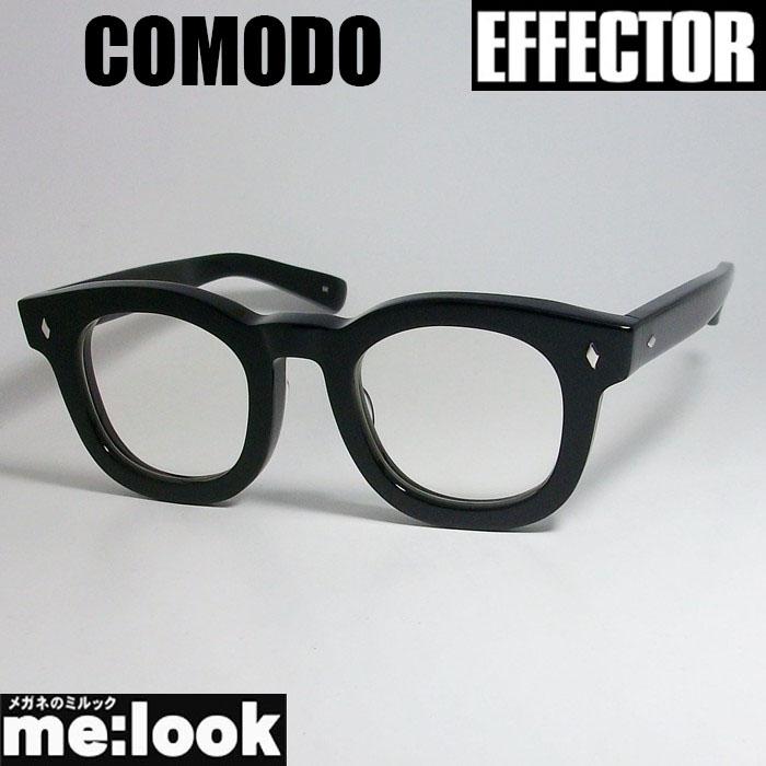 EFFECTOR エフェクター クラシック 眼鏡 メガネ フレーム コモド COMODO-BK 度付可 ブラック : メガネのミルック - 通販 - Yahoo!ショッピング