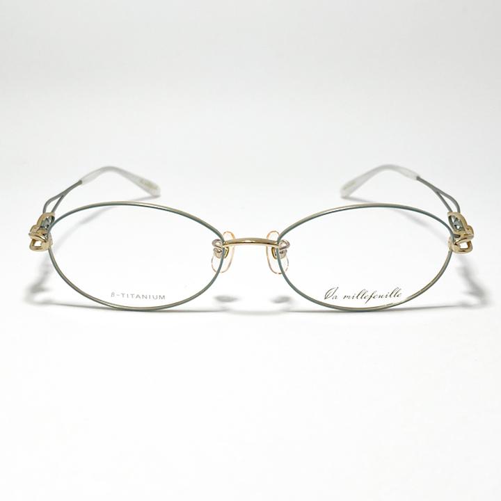 la millefeuille ] ラ・ミルフィーユ MLF109-1 54mmサイズ 超軽量 眼鏡