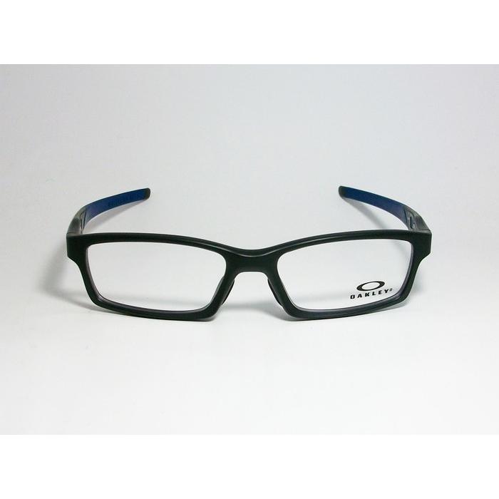 OAKLEY オークリー OX8118-1056 眼鏡 メガネ フレーム CROSSLINK クロスリンク サテンブラック ネイビー アイコン ...