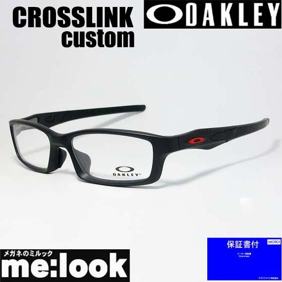 OAKLEY オークリー OX8118-CUS04-56 カスタム 眼鏡 メガネ フレーム CROSSLINK クロスリンク サテンブラック ...