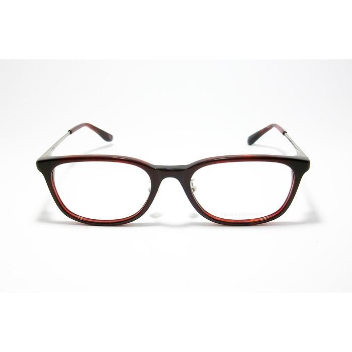 Pinky&Dianne ピンキー&ダイアン レディース 眼鏡 メガネ フレーム PD8341-05-51 度付可 レッドデミ : メガネのミ ...