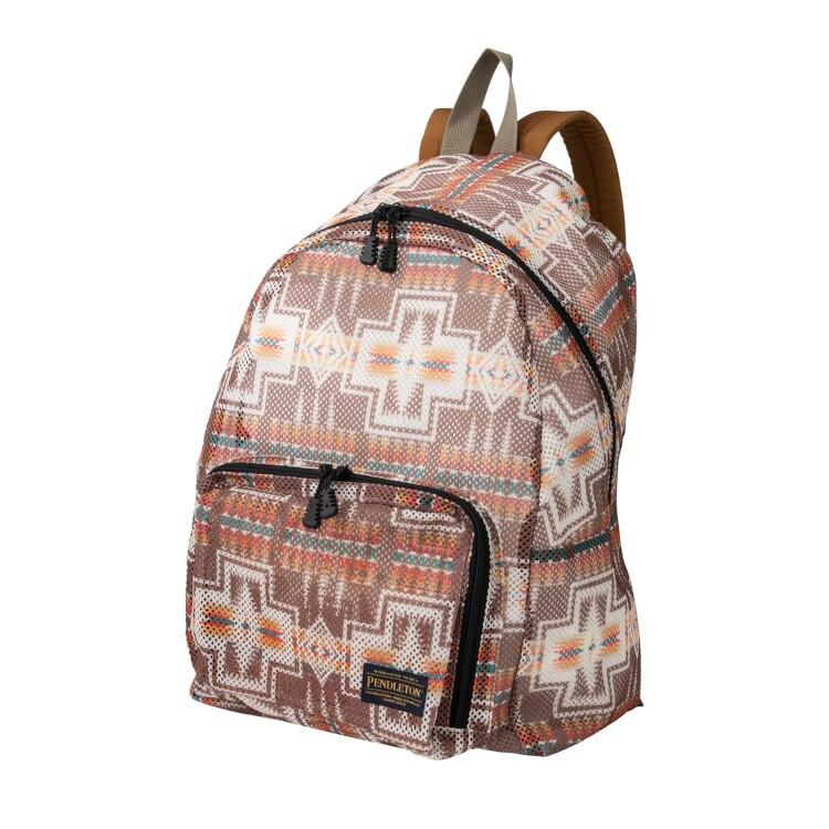 PENDLETON ペンドルトン メッシュデイパック バックパック ベージュ W30×H45×D18cm #PDT-000-231004-BEIGE MESH DAYPACK BEIGE ...