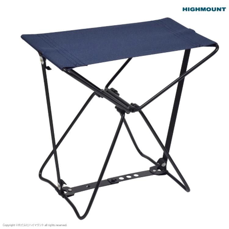 HIGHMOUNT ハイマウント フォールディングスツール NAVY : ecショップ・belmo - 通販 - Yahoo!ショッピング