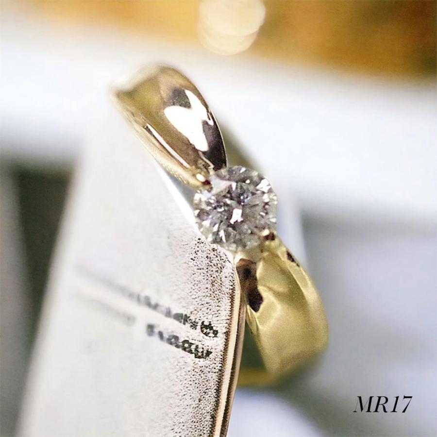 【MR17/イエローゴールド】完全防水遺骨リング・メモリアルリングMR17 地金：10KYG または K18YG 0. 3ctダイヤモンド : メモリアアレカ Yahoo!店 - 通販 ...