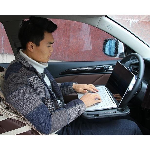 ハンドルテーブル カーテーブル トレイ 車用品 カー用品 内装用品 マルチテーブル 簡易 カーアクセサリー 自動車用品 カーグッズ 事務作業 パソコン : MEMUストア - 通販 ...