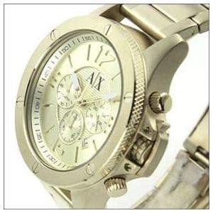 アルマーニエクスチェンジ 腕時計 メンズ ARMANI EXCHANGE ゴールドカラー スタイリッシュでビジネスユースもお薦めのメンズ ...