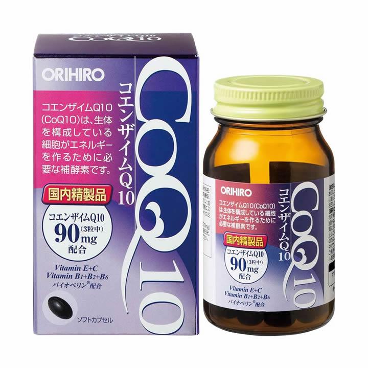コエンザイムQ10 オリヒロ ORIHIRO サプリメント 健康維持 ダイエット お手軽 日本製 亜鉛 ナイアシン 健康食品 : メンズ ...
