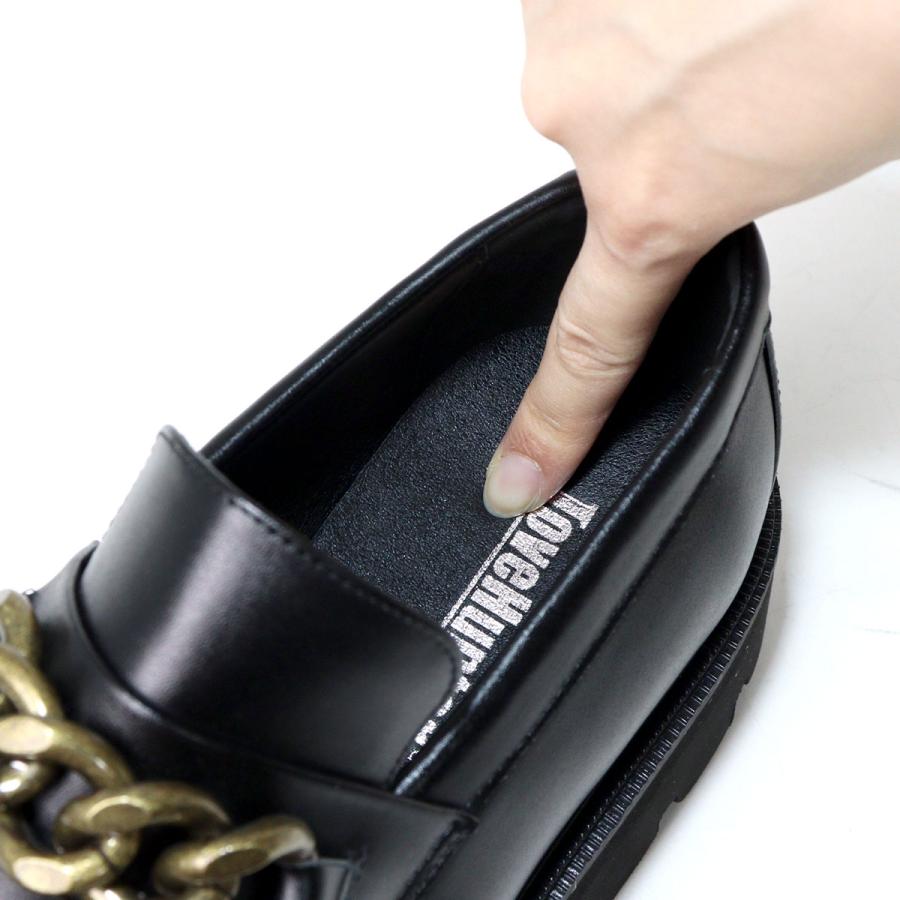 LOVEHUNTER 革靴 メンズ カジュアル 黒 厚底 ローファー Uチップ 軽い 歩きやすい 紳士 3E 25-27cm No.1731 ラブハンター ポイント利用 : 靴のジール ...