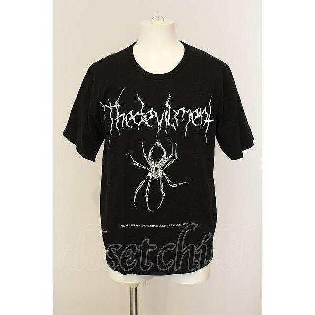 Moonage Devilment / Graphic Pocket Big Tシャツ F ブラック O-25-01-17-015-Mo-ts-YM-ZT120 ...