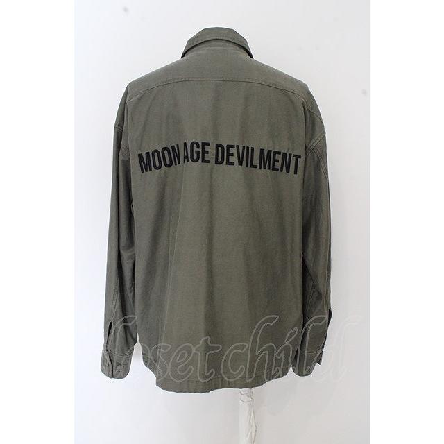 【セール】Moonage Devilment(清春) ジャケット.Embroidery Over Military Jacket /カーキ/48 O-23-06-24-094-Mo-ja-YM ...