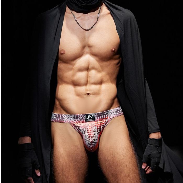 ジョックストラップ ケツ割れ ケツワレ パイソン柄 クロコダイル柄 光沢生地JockMail(男性下着jm293) :jm293:メンズランウェイ - 通販 - Yahoo!ショッピング