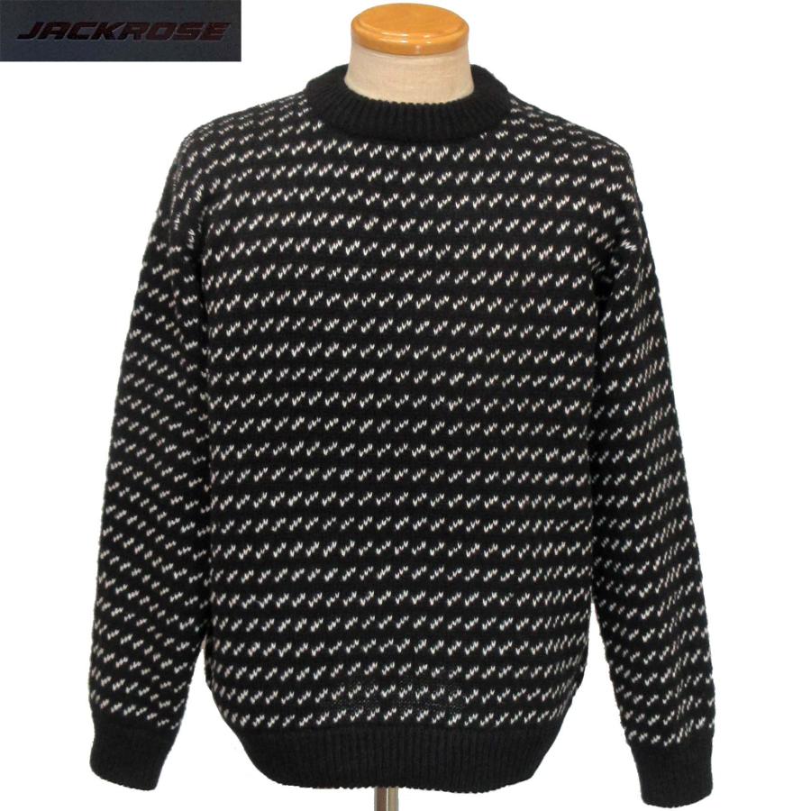 JACKROSE（ジャックローズ） ニット 黒M・L JR007 JACKROSE : メンズショップ二葉屋 - 通販 - Yahoo!ショッピング