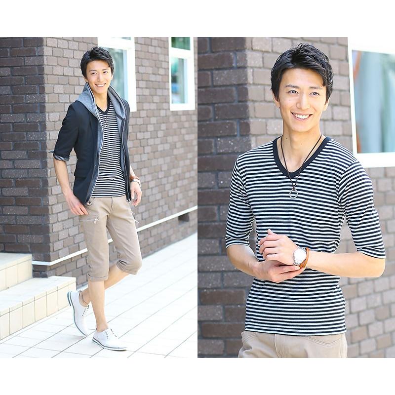 カットソー メンズ tシャツ 無地 6分袖 7分袖 おしゃれ かっこいい 30代 40代 50代 メンズスタイル : MENZ-STYLE メンズスタイル - 通販 - Yahoo!ショッピング