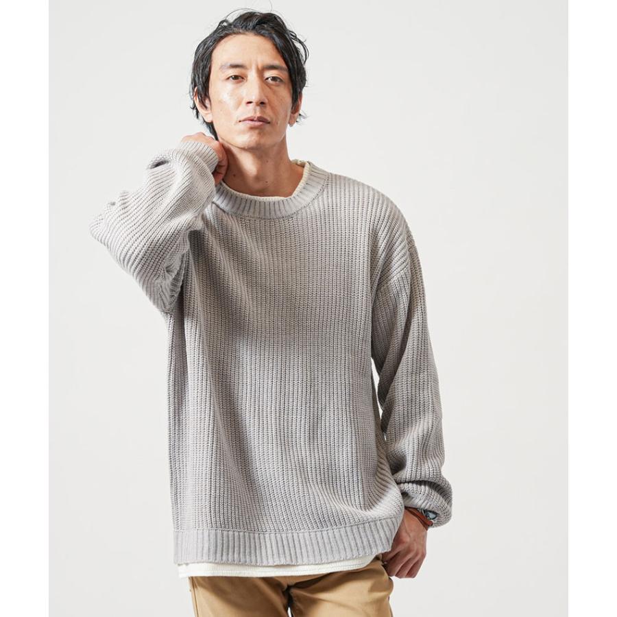 30代 40代 マネキン買い ロングコート 上着 ニット セーター ジーンズ スリム 細身 全身 男性 デート 服装 コーディネート アウター ...