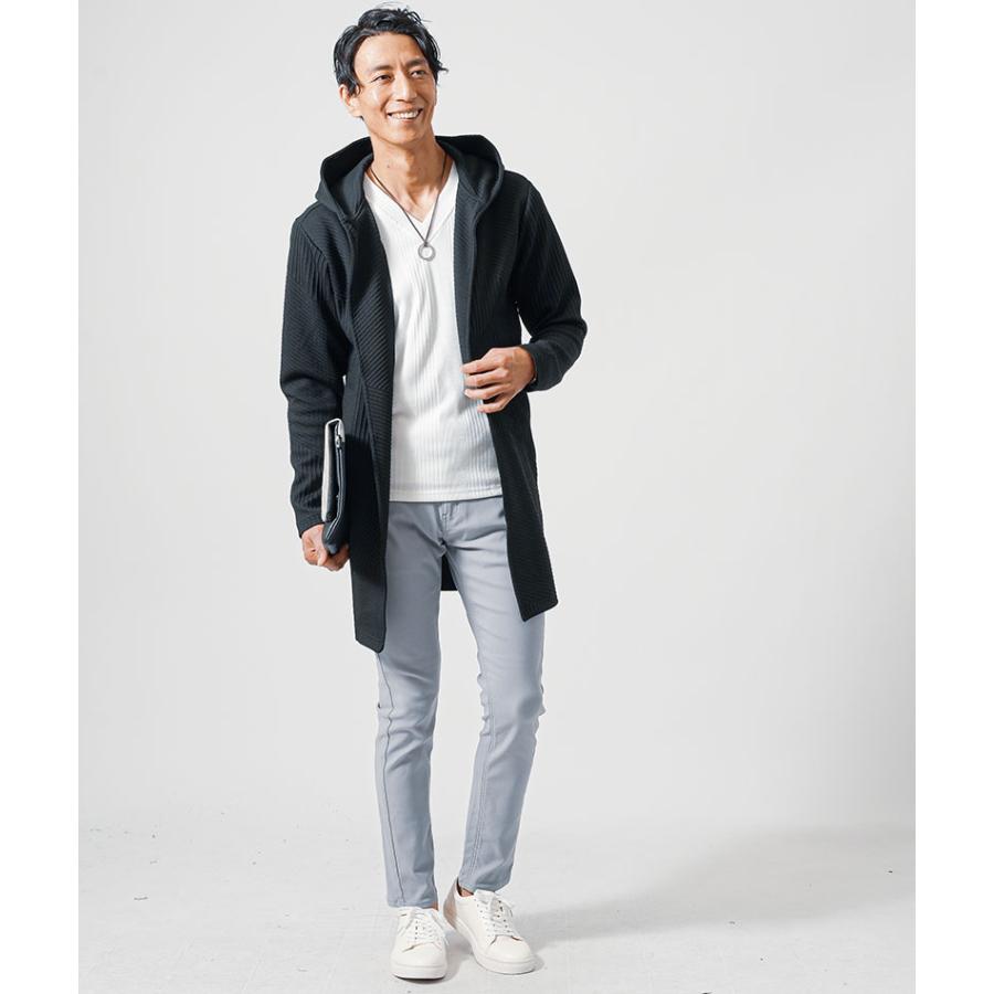 フーディガン カーディガン メンズ トップス アウター ジャガード 長袖 秋 冬 服 30代 40代 50代 メンズスタイル MENZ-STYLE :79-223-3857:MENZ ...