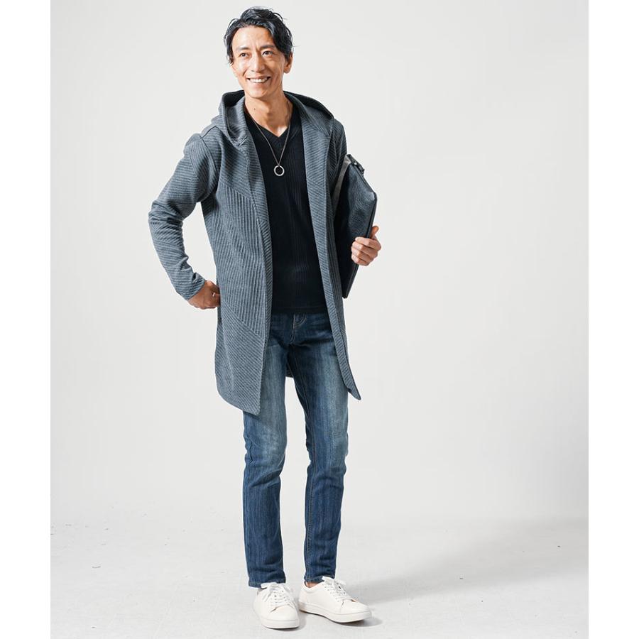フーディガン カーディガン メンズ トップス アウター ジャガード 長袖 秋 冬 服 30代 40代 50代 メンズスタイル MENZ-STYLE :79-223-3857:MENZ ...