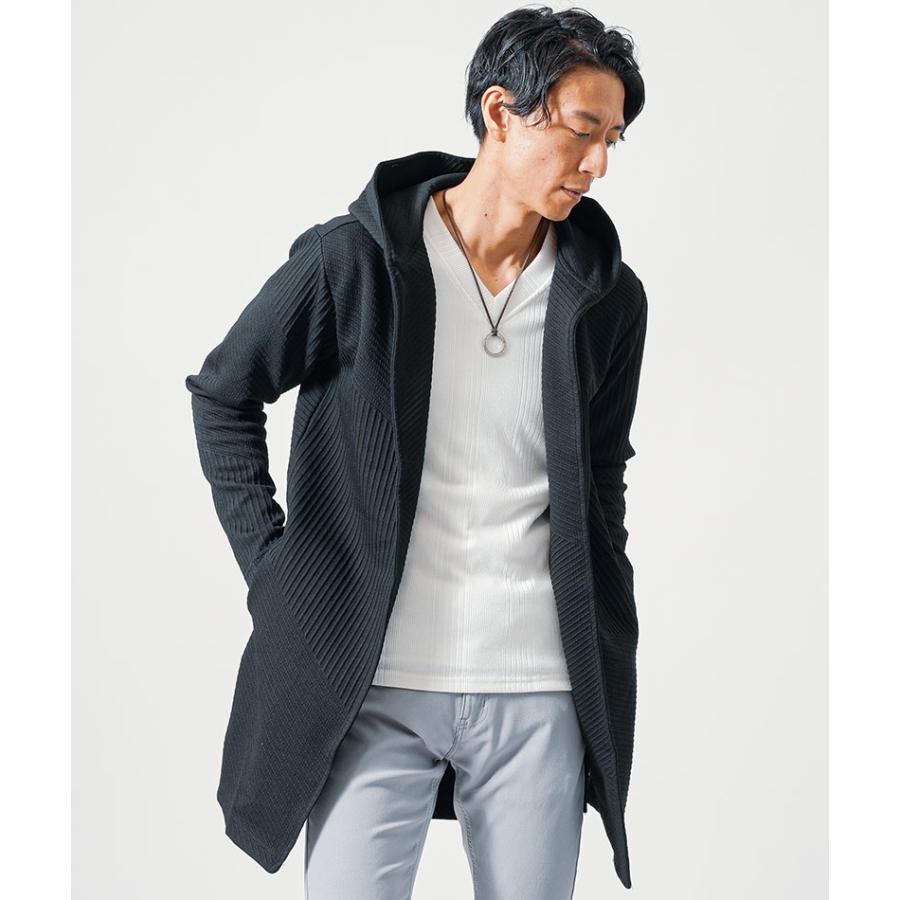 フーディガン カーディガン メンズ トップス アウター ジャガード 長袖 秋 冬 服 30代 40代 50代 メンズスタイル MENZ-STYLE :79-223-3857:MENZ ...