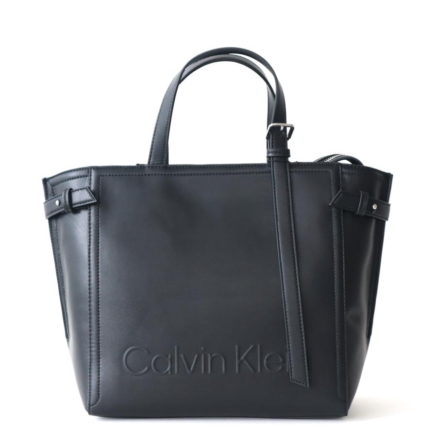 Calvin Klein カルバンクライン バッグ レディース ブラック 黒 トートバッグ 2WAY CKロゴ K60K609849 BAX : メラビリエ - 通販 - Yahoo!ショッピング