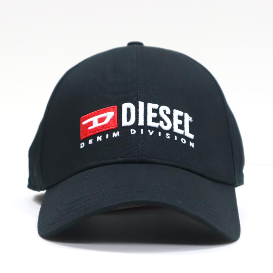 DIESEL（ディーゼル） 【並行輸入品】ディーゼル キャップ 帽子 メンズ ロゴ ブラック CORRY-DIV DIESEL A03699 ...