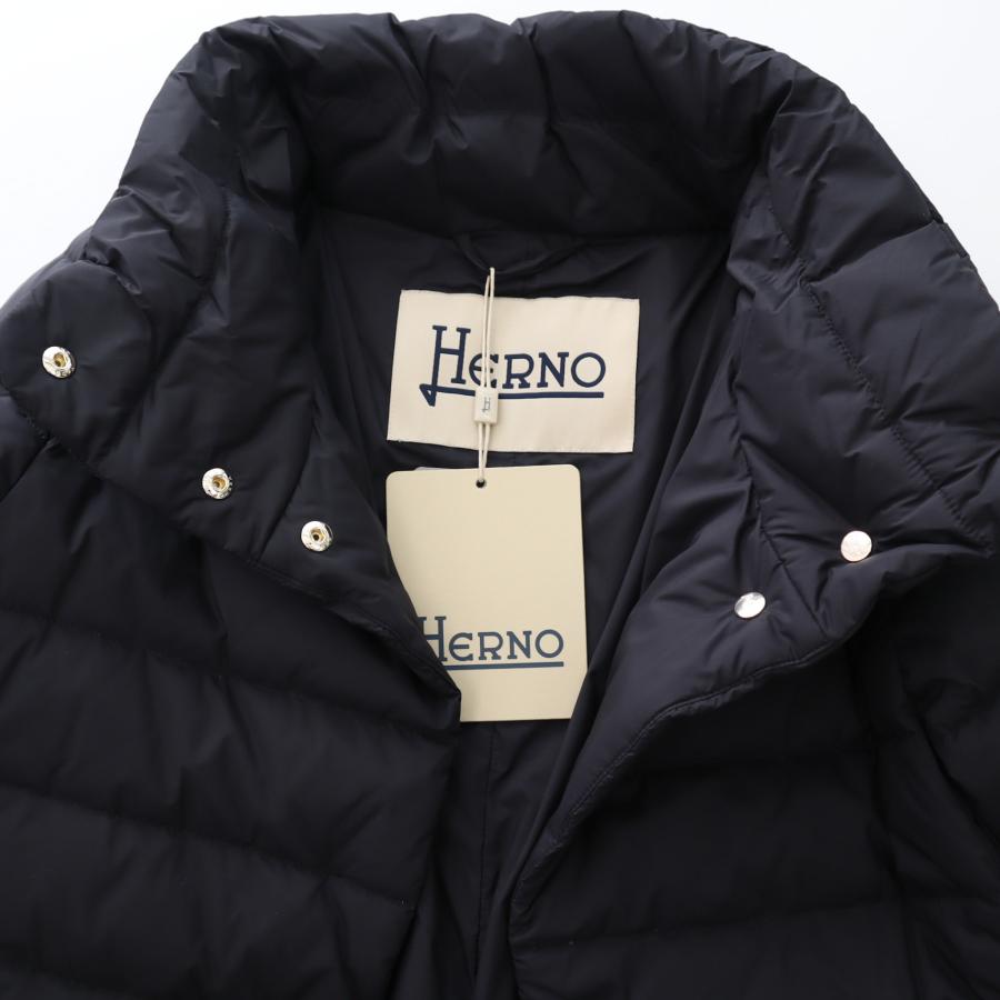 HERNO ヘルノ ダウンコート レディース ダウン ブラック HERNO ヘルノ ダウンコート レディース ダウン ブラック