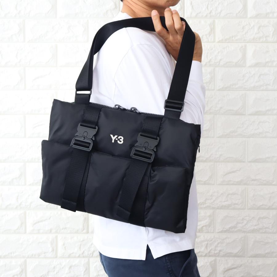 Y-3 ワイスリ- Y3 ショルダーバッグ クロスボディバッグ メンズ ブラック 黒 ロゴ BODY BAG IR5775 X : メラビリエ ...