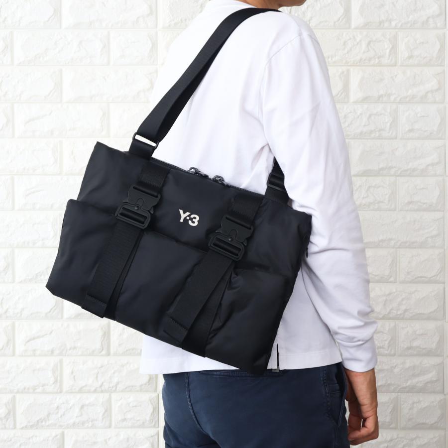 Y-3 ワイスリ- Y3 ショルダーバッグ クロスボディバッグ メンズ ブラック 黒 ロゴ BODY BAG IR5775 X BODY ...